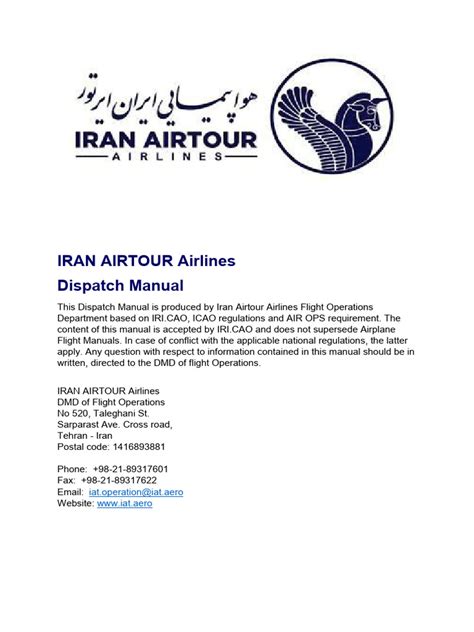 Dispatch Manualdispatch Manual R 17 45bf556e 079e 4f0b 9c1d 2f9d80415633 Pdf Visual Flight