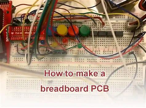 Guide To Pcb Breadboard For Electronic Circuit Design Qfpcb Printed Circuit Board And Pcba