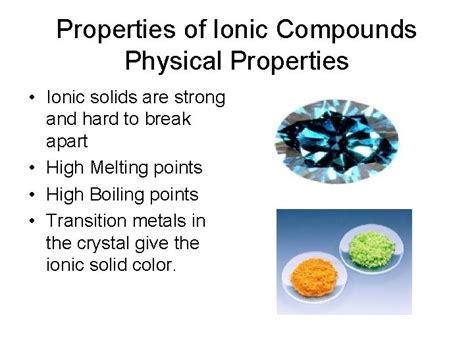 Ionic Compounds Types Of Bonds A Chemical Bond