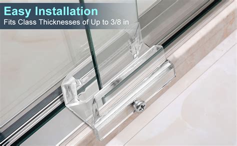 Sliding Shower Door Bottom Guide For Sliding Shower Door Top Hung Shower Door Guide 38 In