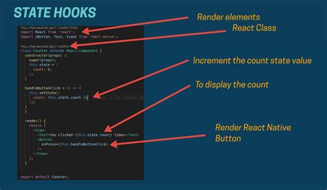 React Native Hooks How To Use Usestate And Useeffect Example Dev