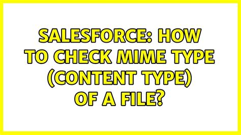 Salesforce How To Check Mime Type Content Type Of A File 2