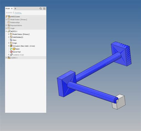 Need Help With Subtracting An Assembly From A Model Autodesk Community