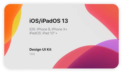 IOS IPadOS 13 Design UI Kit Figma Community