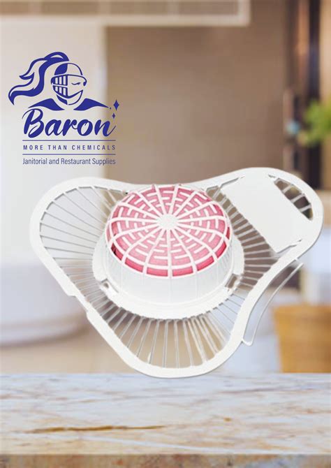 Bwkpbs Boardwalk Urinal Screen Wdeodorizer Block Cherry Baron Chemicals