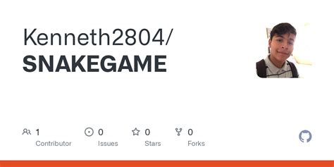 GitHub Kenneth SNAKEGAME
