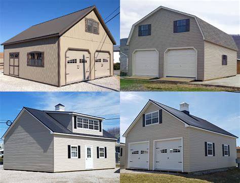 Custom Order A Two Car Modular Garage Get One In 4 Weeks After Site