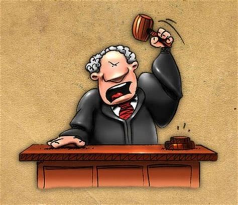 create meme and who are the judges the judge court caricature