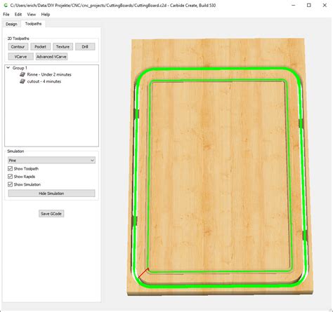 Cnc Laser Personalized Cutting Board Mcu On Eclipse