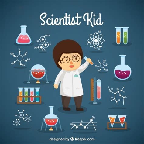 科学家男孩与实验对象设计元素素材免费下载图片编号7769800 六图网