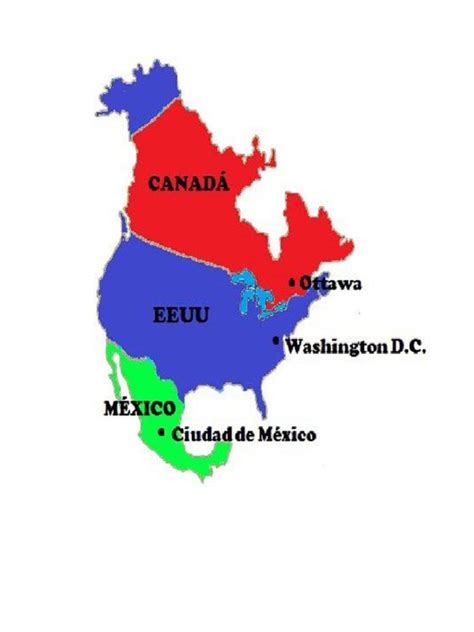 Mapa De Norteamerica Pdf