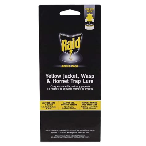 Raid Yellow Jacket Wasp And Hornet Trap Refill Raidwasplureref Rural King