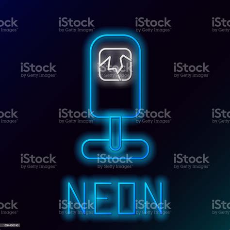 發光霓虹燈線垃圾桶圖標隔離在黑色背景垃圾箱標誌回收籃圖示辦公室垃圾圖示五顏六色的輪廓概念向量向量圖形及更多一個物體圖片 Istock