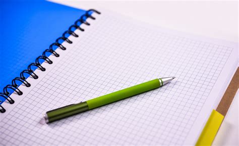 Open Notebook With Pen Free Stock Photo Public Domain Pictures