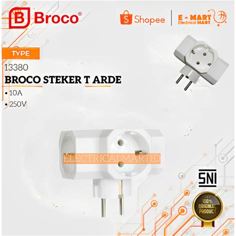 Jual Broco T Arde Persegi 13830 Steker T Broco Shopee Indonesia