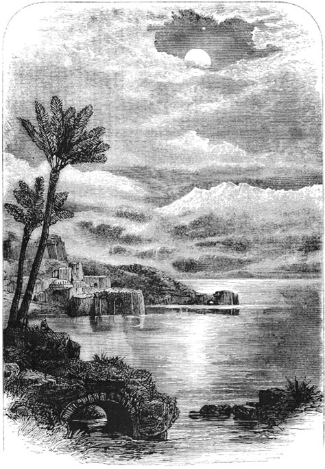 Sea Of Galilee Traditional Visual Art Under Public Domain License