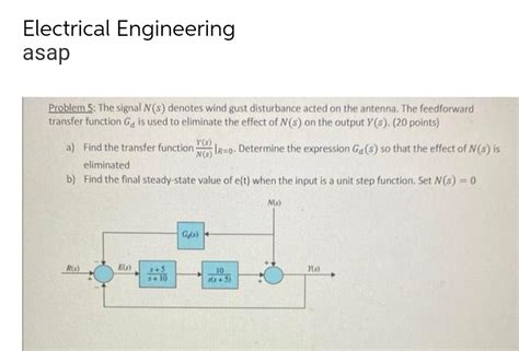 Solved Electrical Engineering Asap Problem 5 The Signal