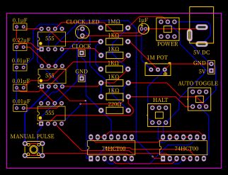 Clock Circuit Attempt Shared Copy OSHWLab