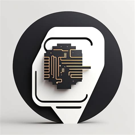 Premium Ai Image Ai Concept With Microprocessors And Robot Chips Ai