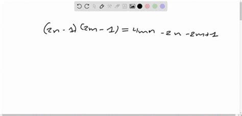 SOLVED Prove That The Square Of Any Odd Integer Is Odd Any Odd Integer Has The Form M