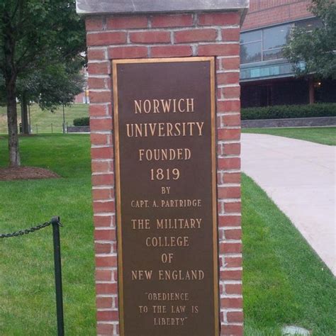 Norwich University Northfield Vt