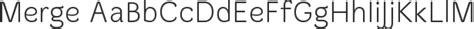 Free Merge Fonts