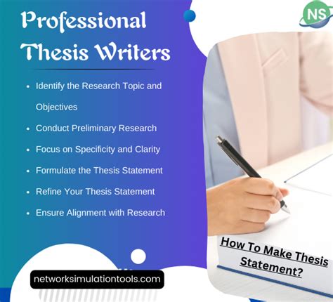 Professional Thesis Writers Help Network Simulation Tools