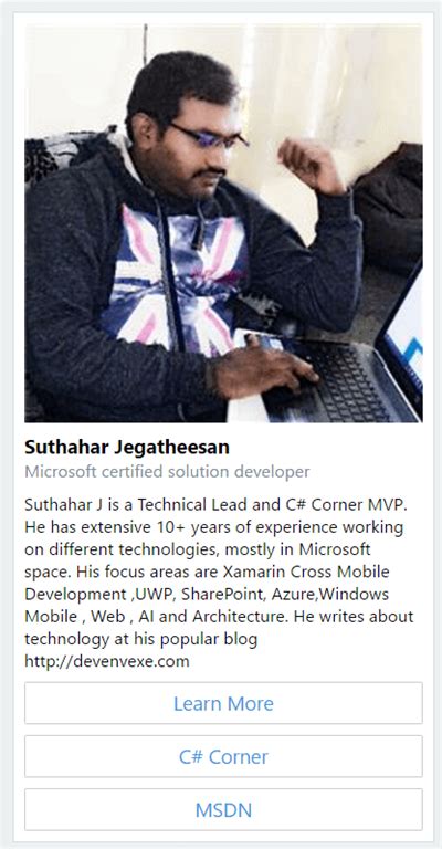 getting started with hero card design using microsoft bot framework