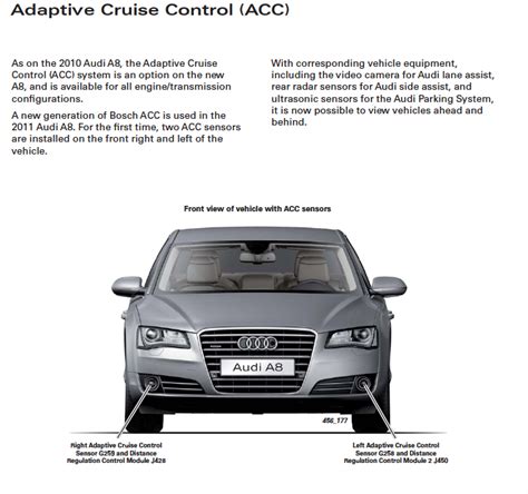 adaptive cruise control problem audiworld forums