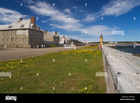 Canada Nova Scotia Louisbourg Fortress Of Louisbourg National Historic