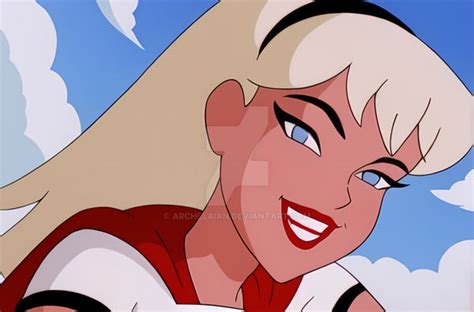 Dcau Supergirl Flying Selfie By Archelaian On Deviantart