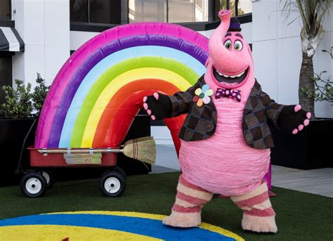 Bing Bong Brings His Rainbow Wagon To Disneylands Pixar Place Hotel