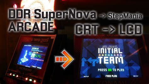 Conversion D Une Borne Ddr Supernova Vers Stepmania Initial Team