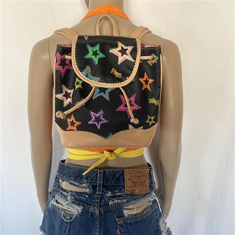 Early 2000s Star Mini Backpack From The Og Clairs Depop