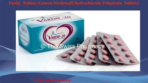 Vardif Tablets Generic Vardenafil Hydrochloride Trihydrate Tablets Pdf