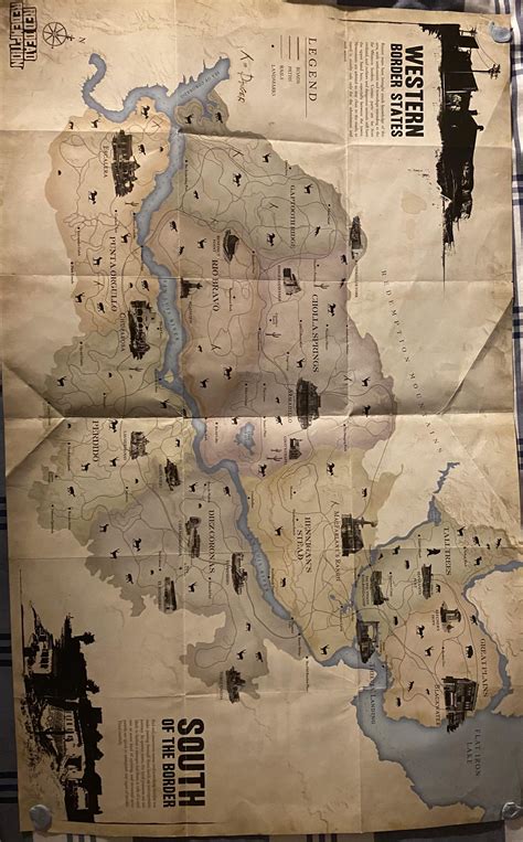 Still Got My Rdr1 Game Poster Map From The Standard Edition Feat Bonnie Macfarlene A Prized