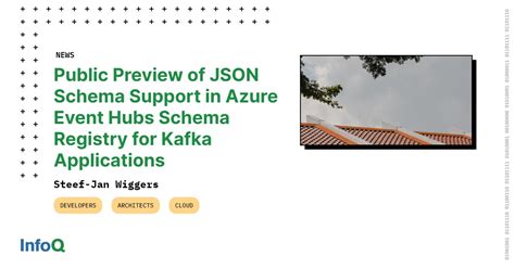 Public Preview Of JSON Schema Support In Azure Event Hubs Schema Registry For Kafka Applications