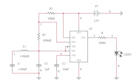 Oscillator Circuit Multisim Live
