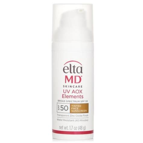 Eltamd Uv Aox Elements Tinted Mineral Face Sunscreen Spf 50