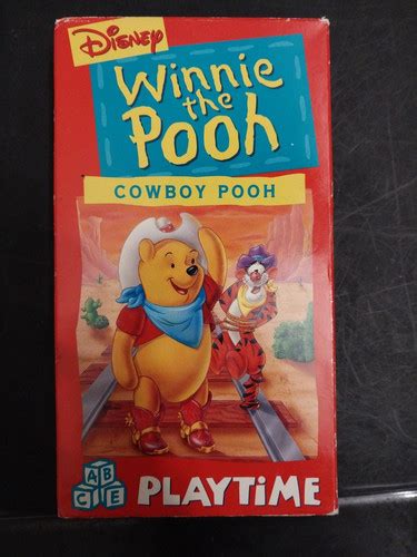 Winnie The Pooh Pooh Playtime Cowboy Pooh Vhs 1994 Buy 2 Get 1