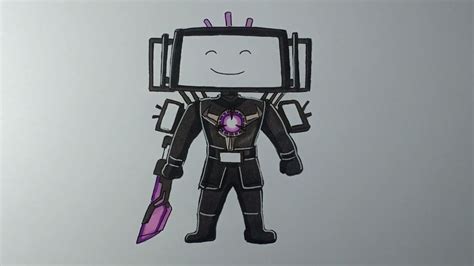 How To Draw Titan TV Man Cute In Skibidi Toilet 67 Titans Man Drawings