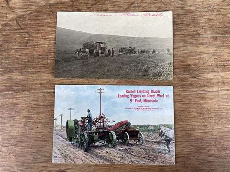2 Russell Postcards Aumann Auctions Inc