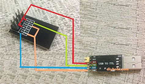Esp01 Programmer Adapter Pinout Guide
