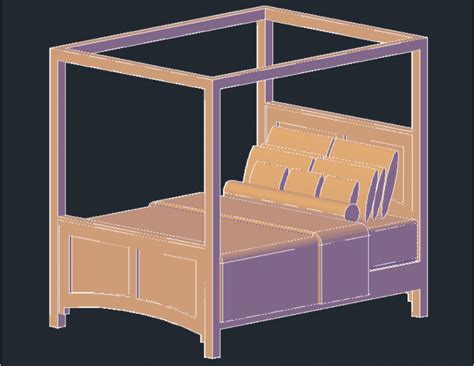 Autocad File Of Typical 3d Bed Autocad File Of Typical 3d Bed