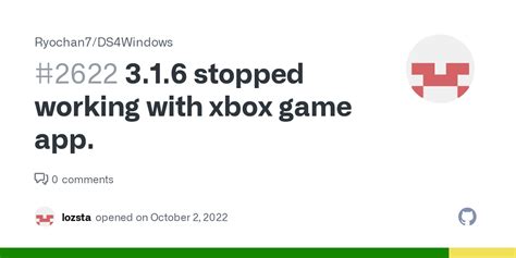Stopped Working With Xbox Game App Issue Ryochan DS Windows GitHub