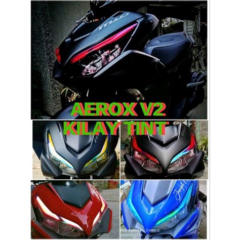Aerox V2 Kilay Tint Machine Cut Shopee Philippines