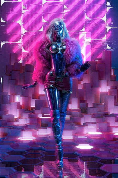 Cyberpunk 2077 Lizzy Wizzy By Aku 悪 Scrolller