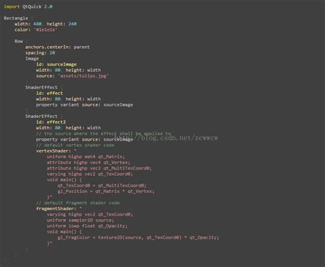 Qml Shader Effectqml Shadereffect Csdn博客