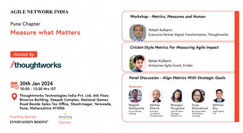 Measure What Matters Pune Agile Network India