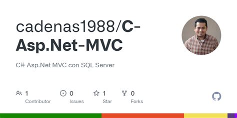 Github Cadenas1988c Aspnet Mvc C Aspnet Mvc Con Sql Server